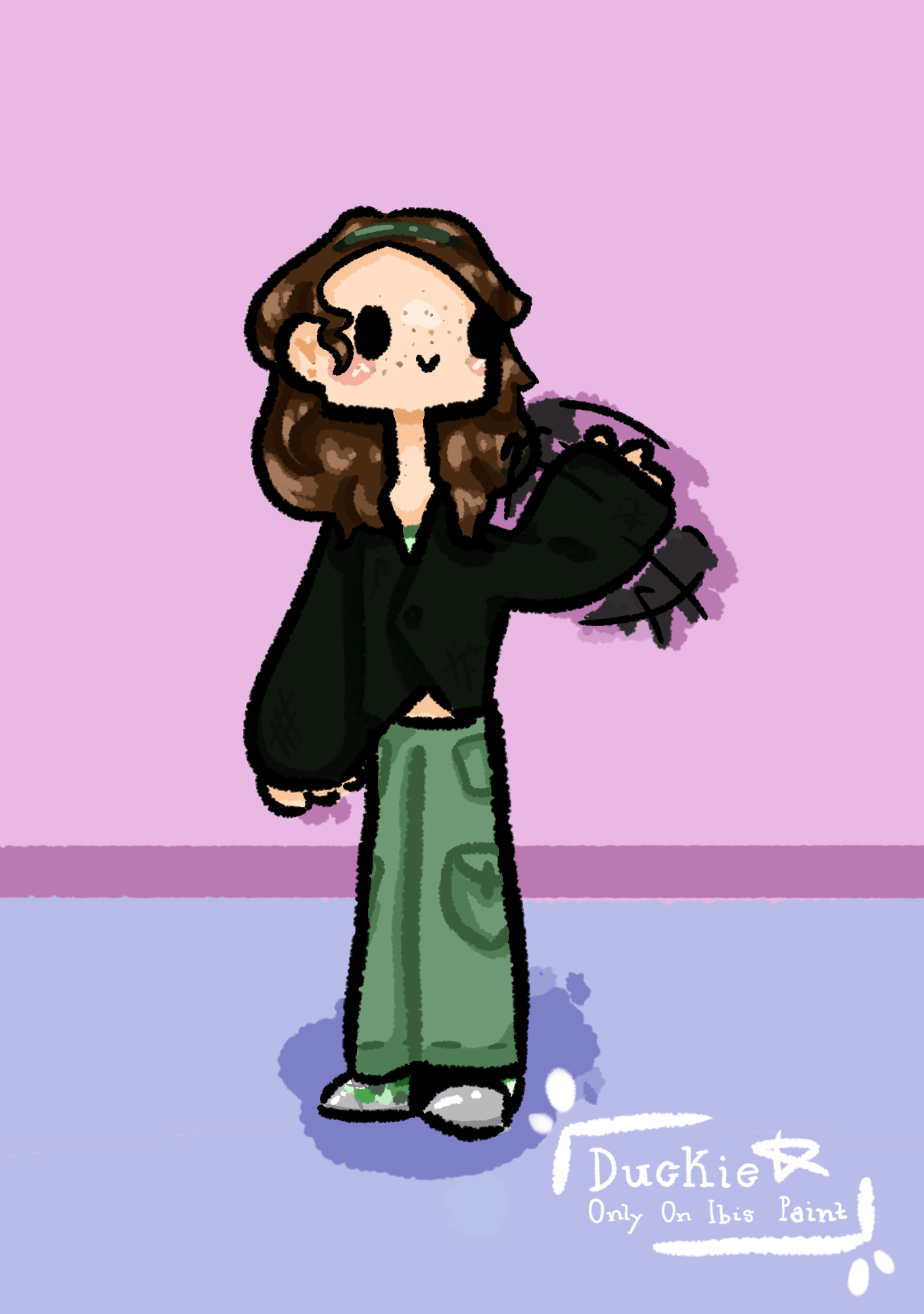 my lil bean sister - ibisPaint