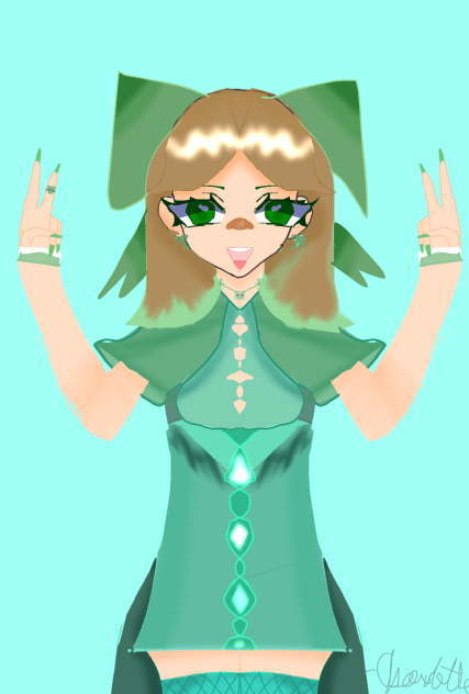 Frog lover drawing - ibisPaint