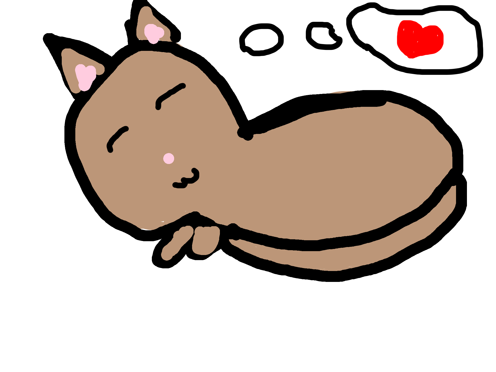 Cute cat - ibisPaint