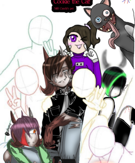 horror collab - ibisPaint