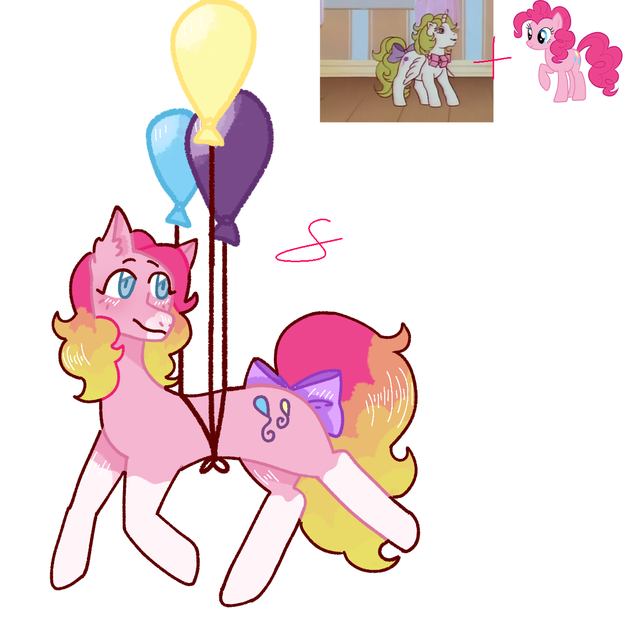 Pinkie pie redesign - ibisPaint