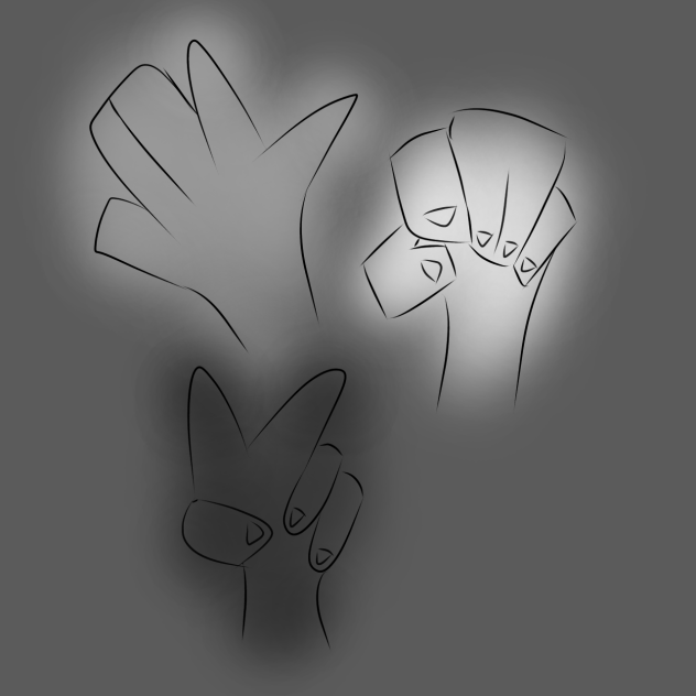 Hand tut Gacha hands - ibisPaint