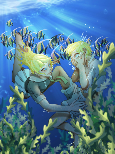 UNDERWATER🪼 - ibisPaint