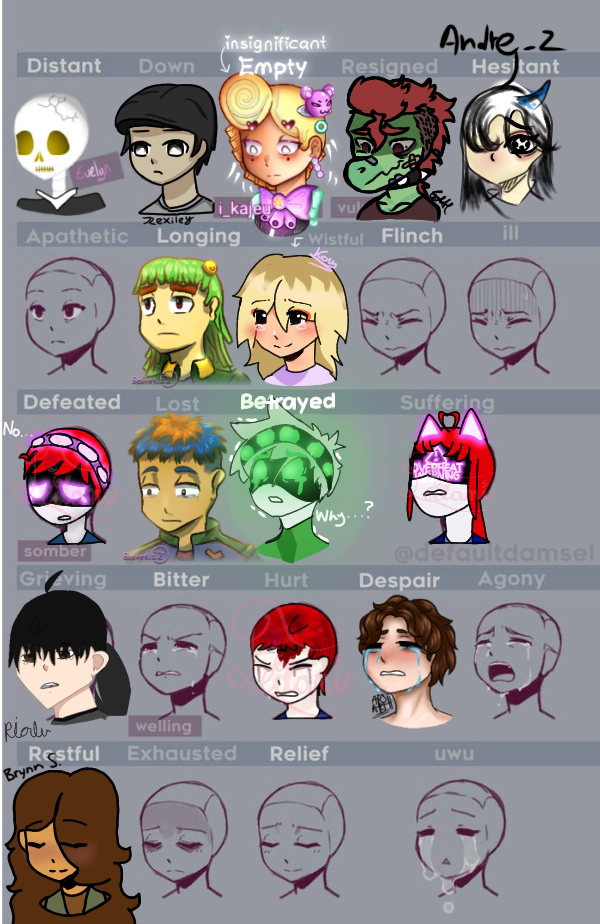 emotions collab - ibisPaint