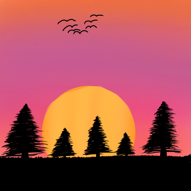 Sunset - ibisPaint