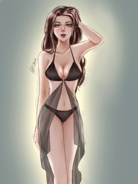 sexy girl - ibisPaint