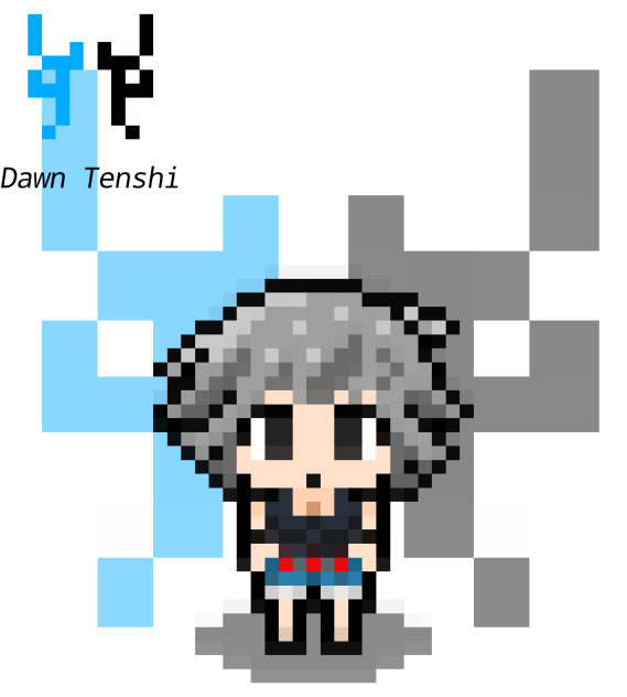Tasha pixel art ver. 2 - ibisPaint