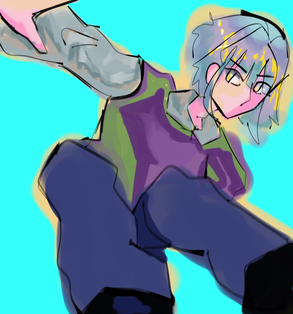 Random shit i did while crying - ibisPaint