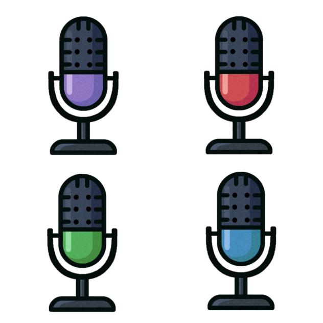 Microphone stickers - ibisPaint