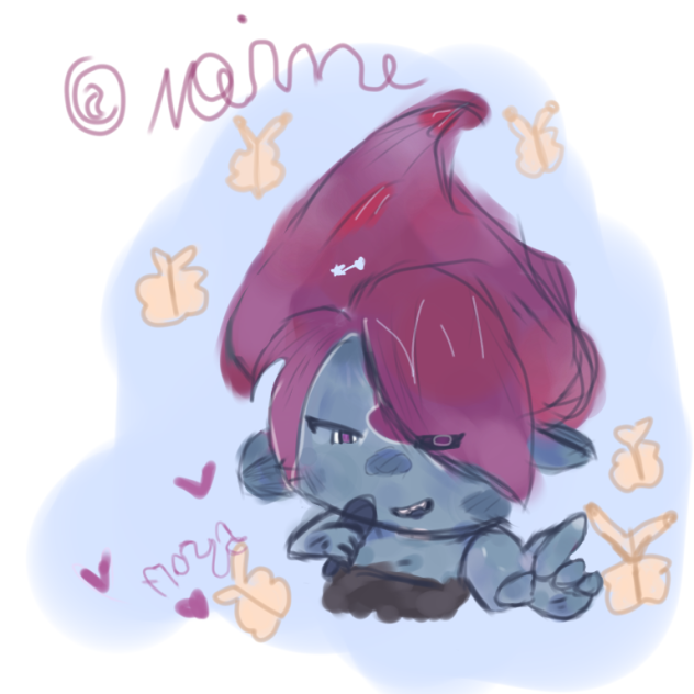 Floyd! (From TROLLS BAND TOGETHER) - ibisPaint