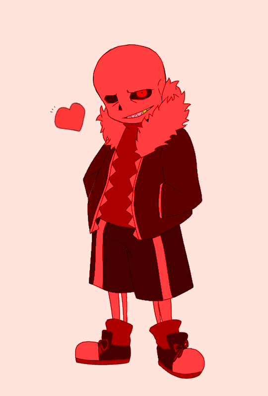 fellSans 赤色 - ibisPaint