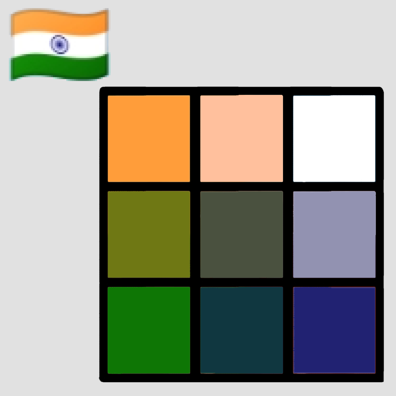 Indian flag - ibisPaint
