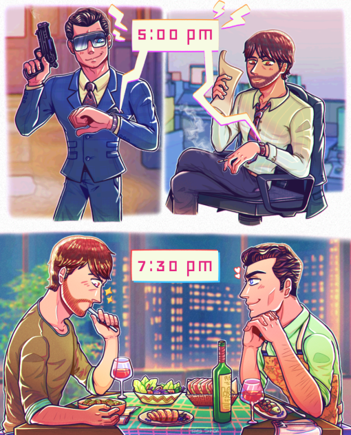 Dinner time - ibisPaint