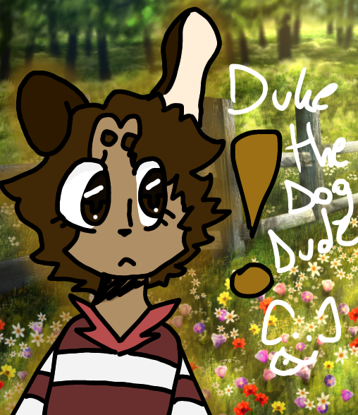 Duke the dog dude - ibisPaint