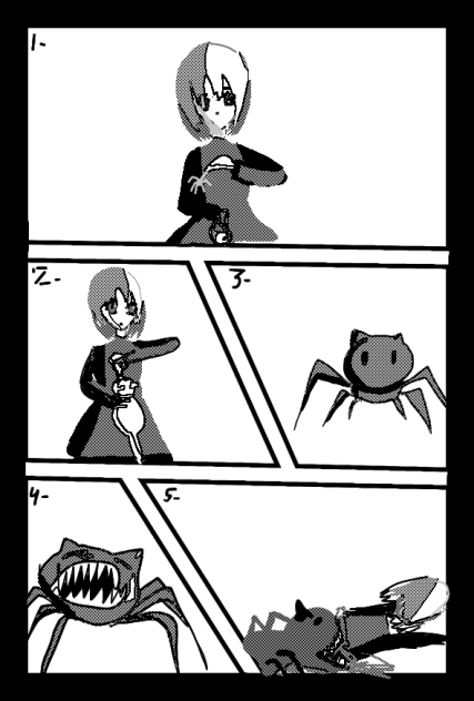 spider cat - ibisPaint