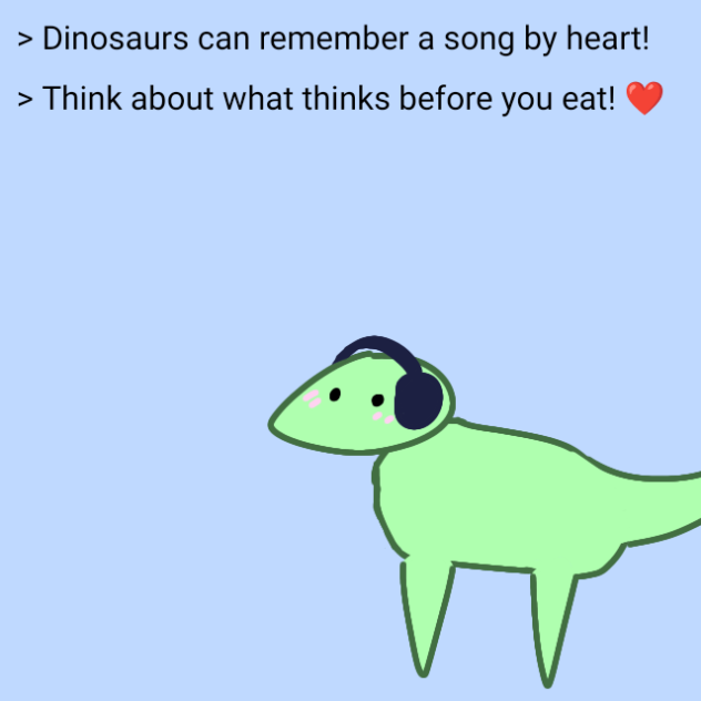 dinosaur dream - ibisPaint