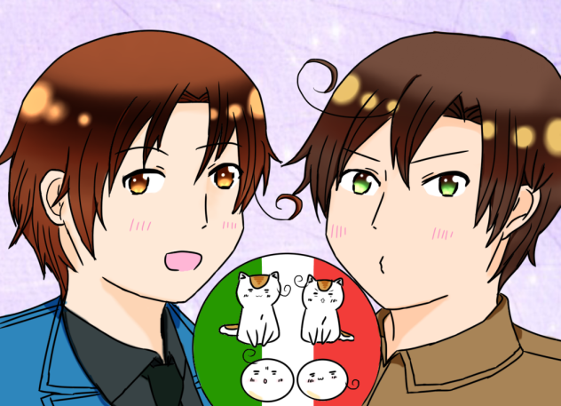 [APH] マカロニ兄弟 - ibisPaint