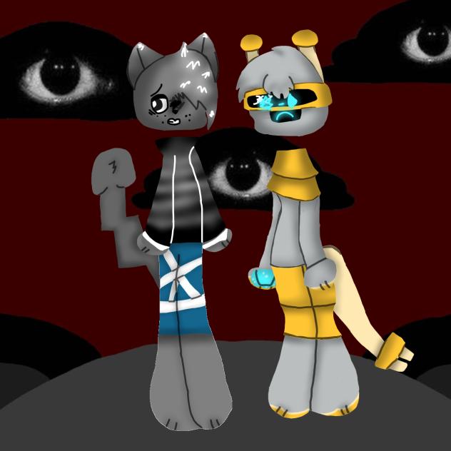 Gray and funbot - ibisPaint