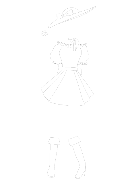 Hagakure Toru (line art) - ibisPaint
