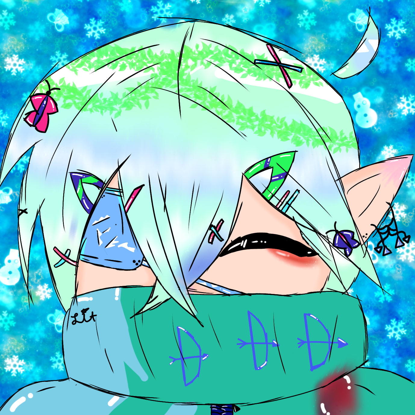 shy elf re-upload - ibisPaint