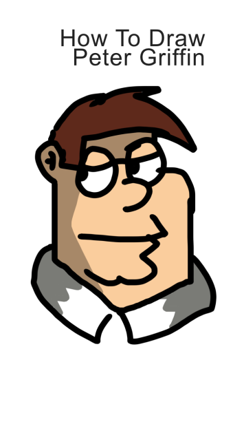 How to Draw Peter Griffin - ibisPaint