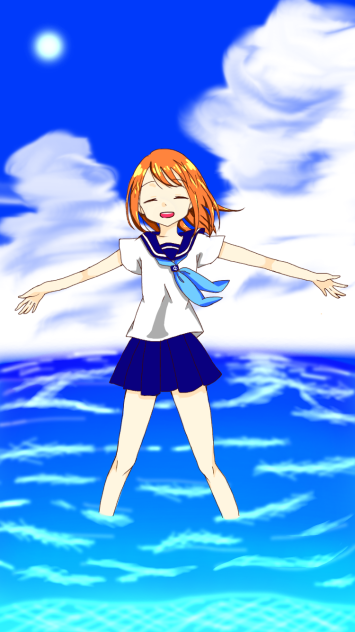 summer vacation - ibisPaint