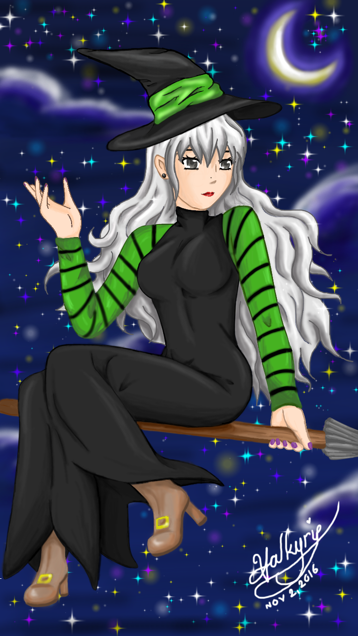 Night Witch Nightmare Before Christmas - ibisPaint