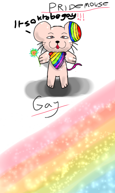 gay mouse - ibisPaint