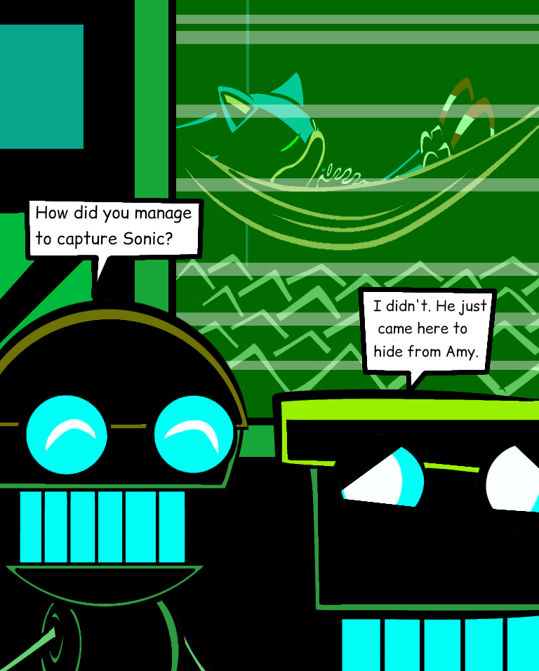 Sonic Nap Time - ibisPaint