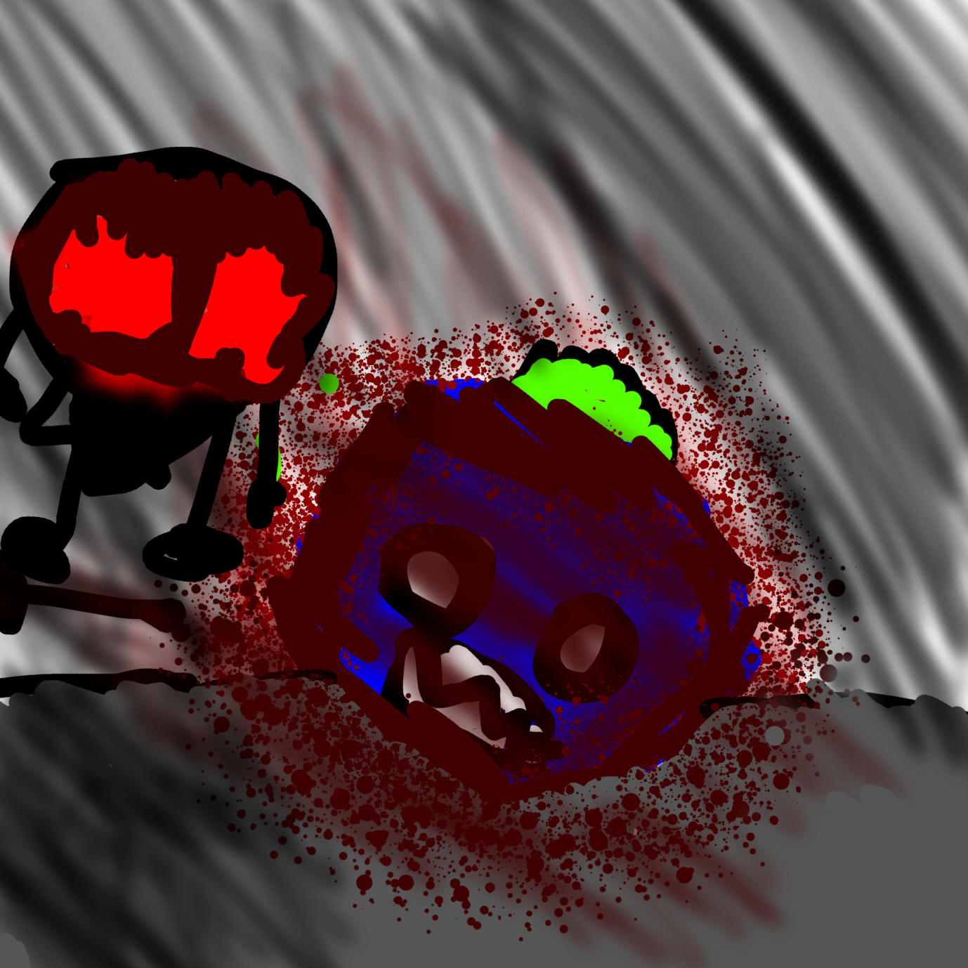 help me(blood and gore - ibisPaint