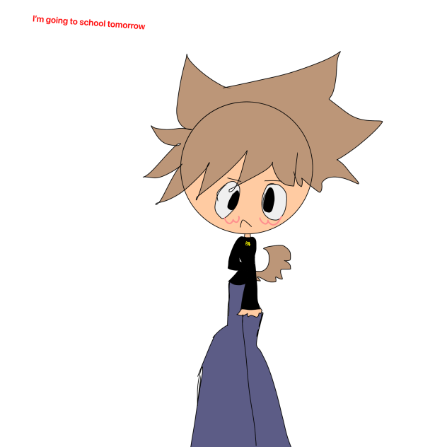 I’m going to school - ibisPaint