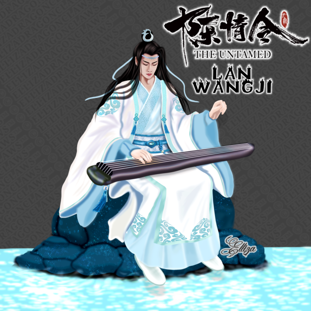Lan Wangji & His Guqin - ibisPaint