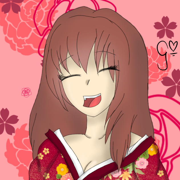 The japanese girl - ibisPaint