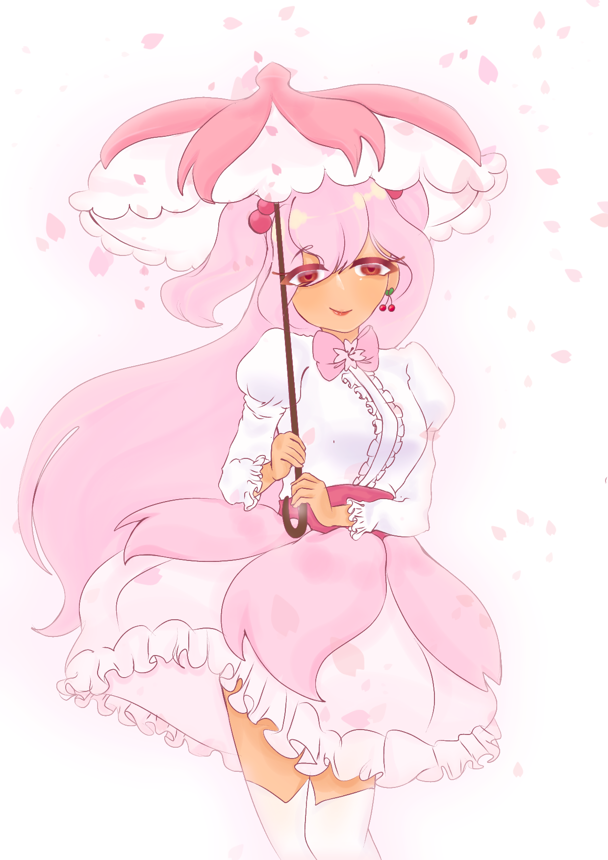 Cherry blossom Cookie - ibisPaint