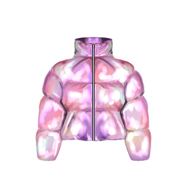 Holographic Jacket - ibisPaint