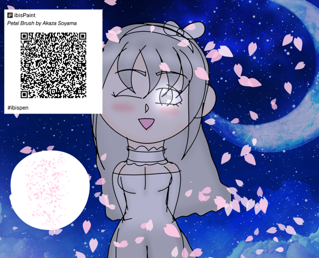 𝘗𝘦𝘵𝘢𝘭 𝘉𝘳𝘶𝘴𝘩 𝘣𝘺 𝘈𝘬𝘢𝘻𝘢 𝘚𝘰𝘺𝘢𝘮𝘢 - ibisPaint