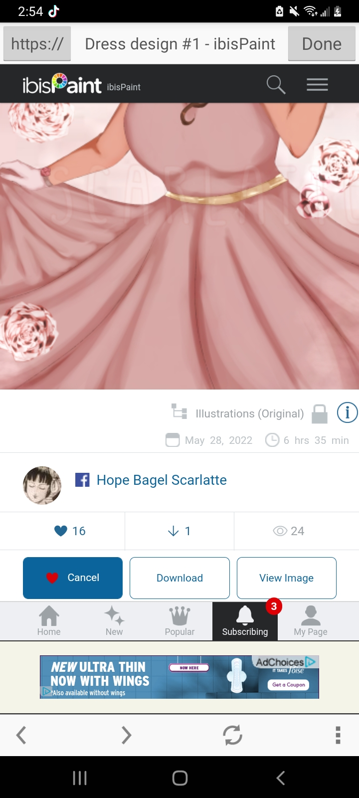 Another Scar shout-out - ibisPaint