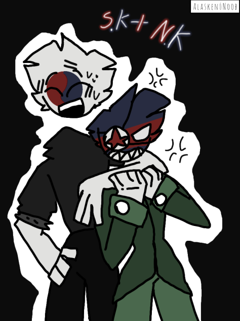 NK and SK Brotherly bonding - ibisPaint