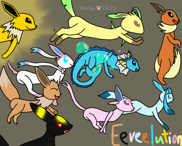 Eeveelutions - ibisPaint