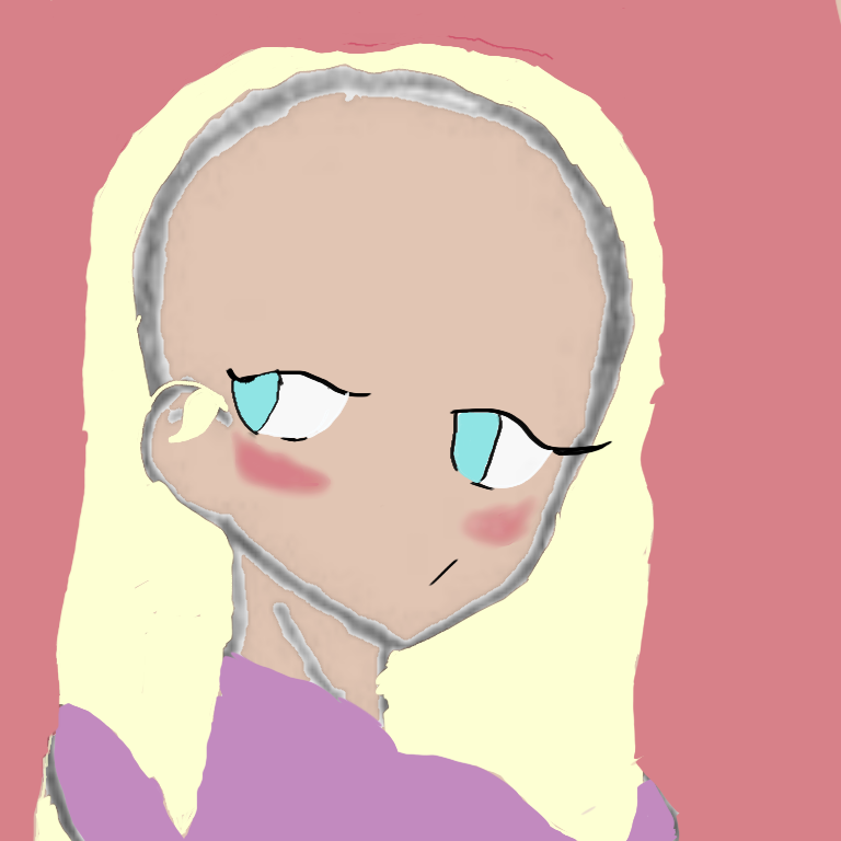 sorry she's really crooked and Messy 😂 - ibisPaint