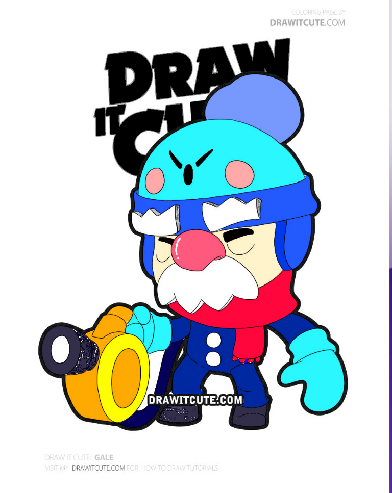 Brawl Stars GALE - ibisPaint