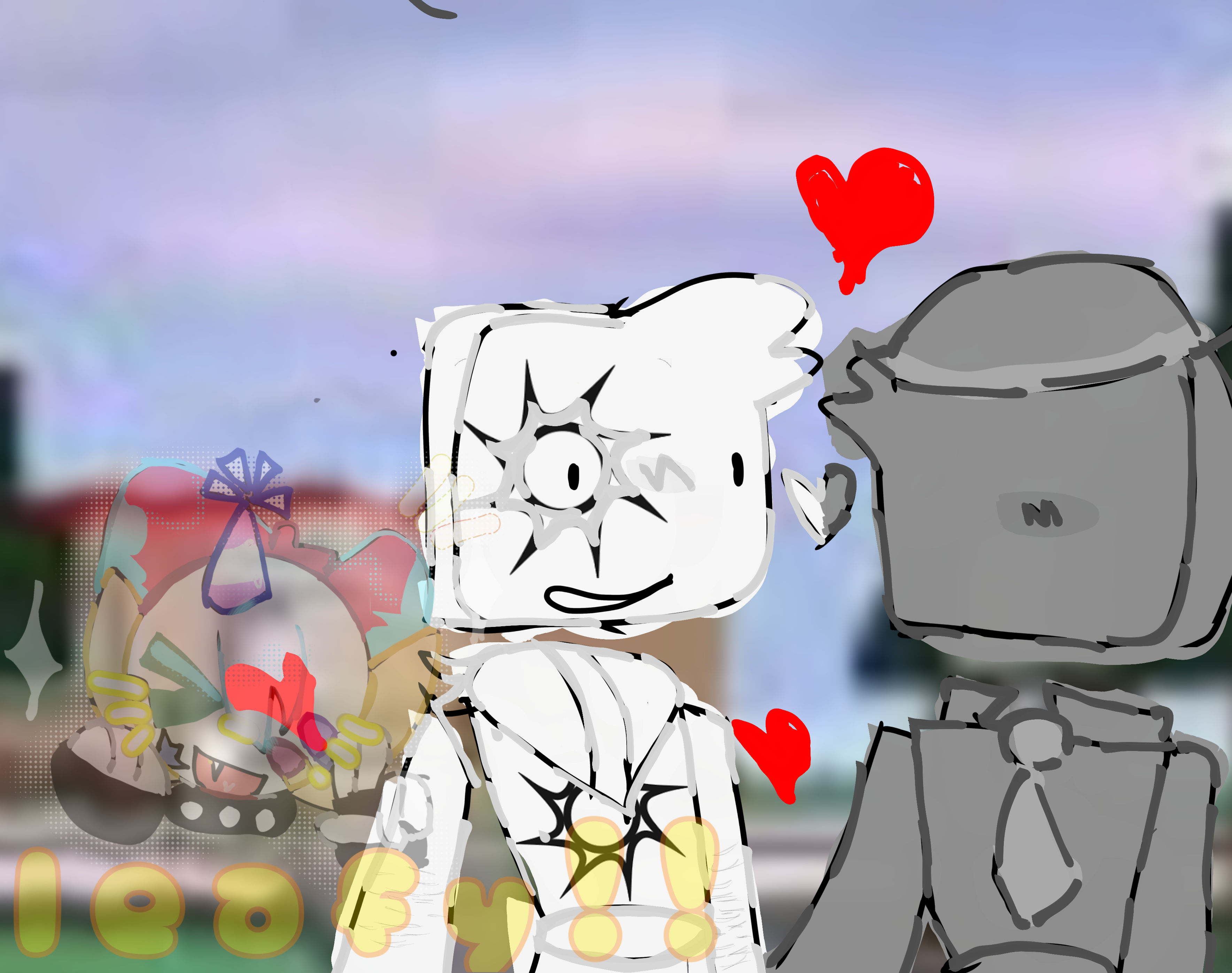 spawn and none texture. let him go - ibisPaint