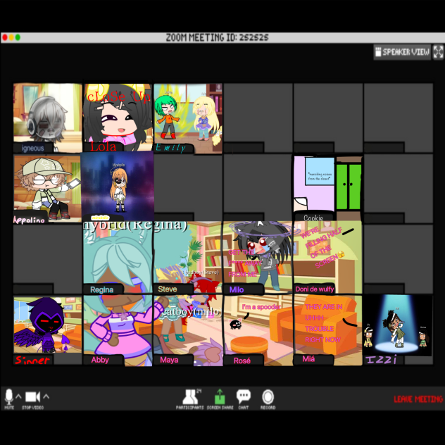 Google meet collab - ibisPaint