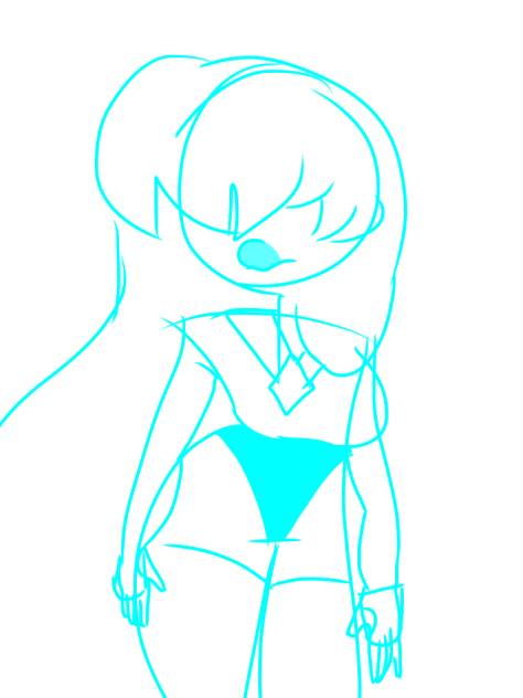 Gemsona {WIP} {Aquamarine} - ibisPaint