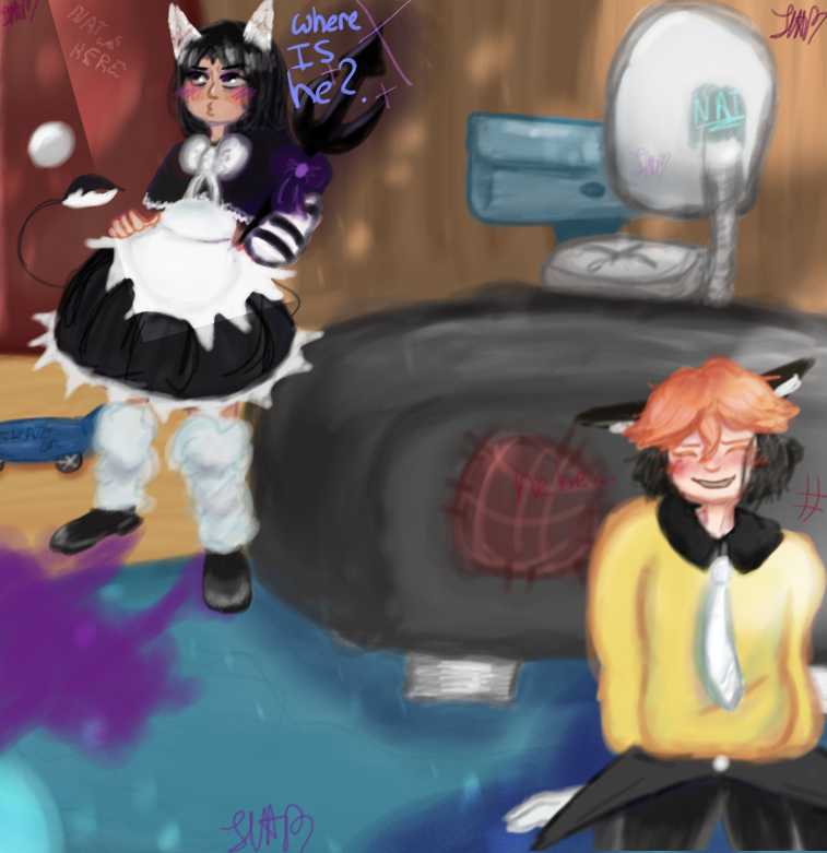 Nat and Mintty DTIY~first DTIY of 2025 - ibisPaint