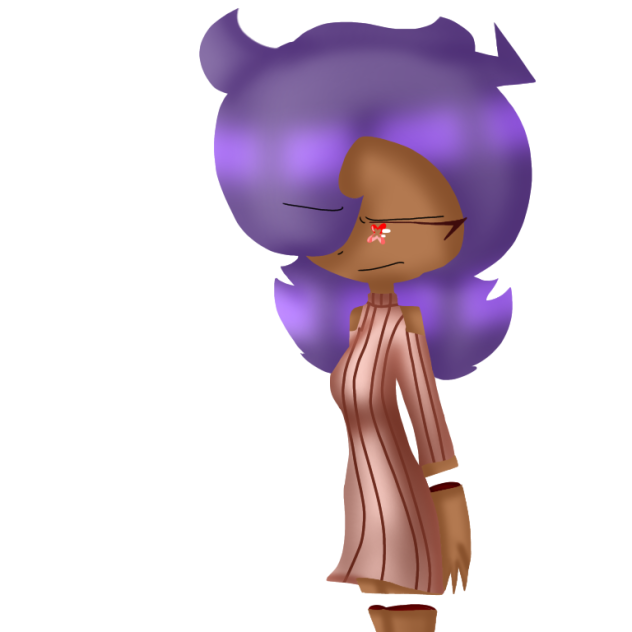 New OC without the background colours - ibisPaint