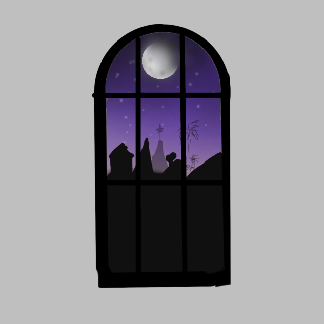 Moon window - ibisPaint