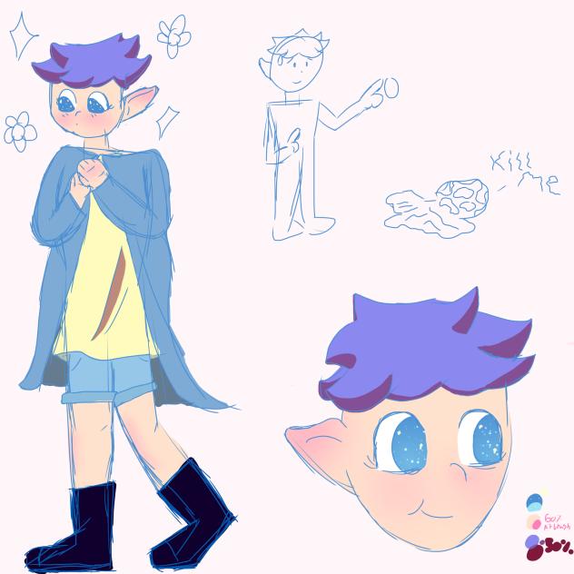 TOH character design pt2 - iris - ibisPaint