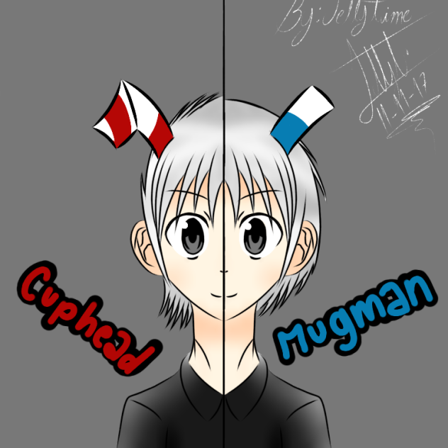 Cuphead & Mugman - ibisPaint