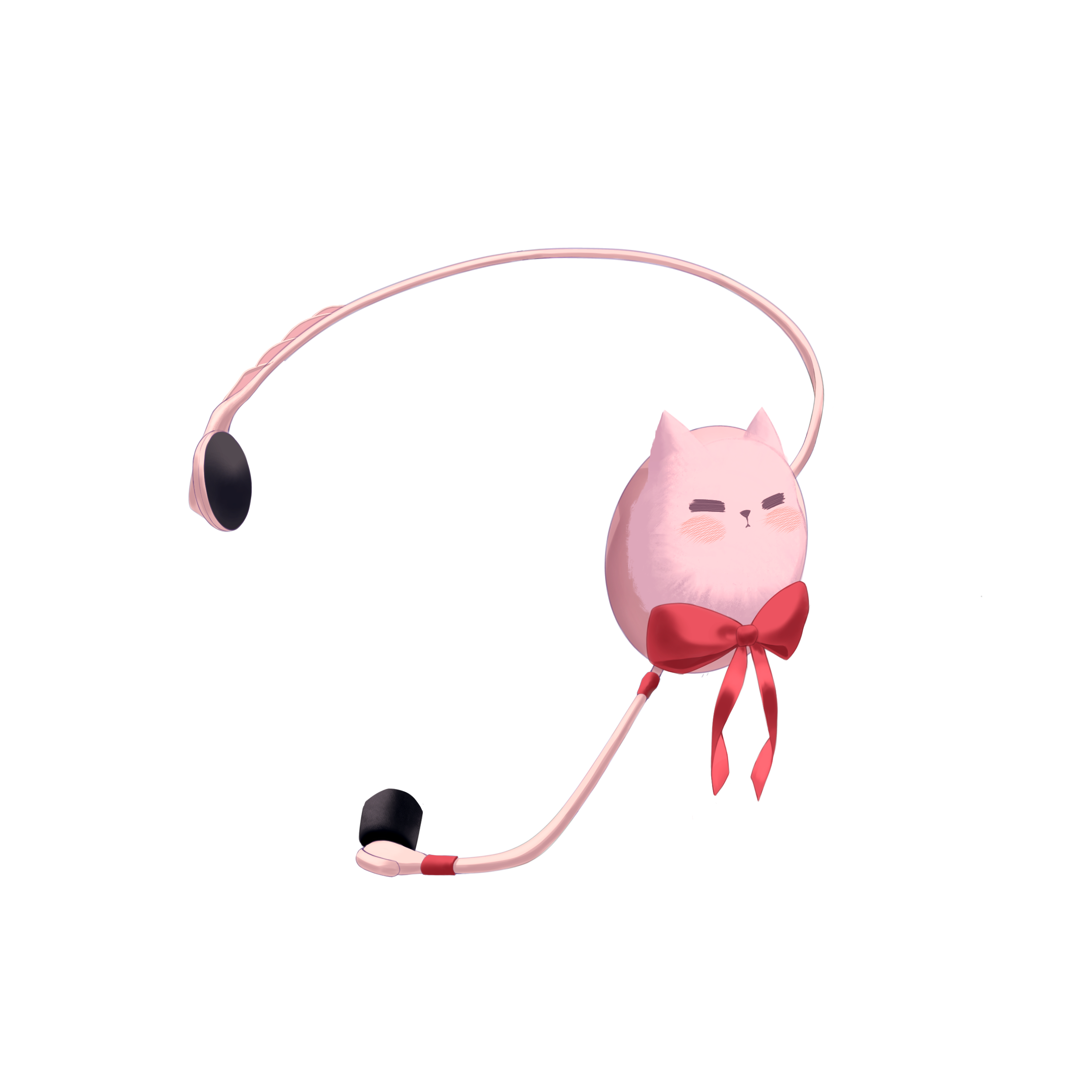 Cat Headset Microphone - ibisPaint
